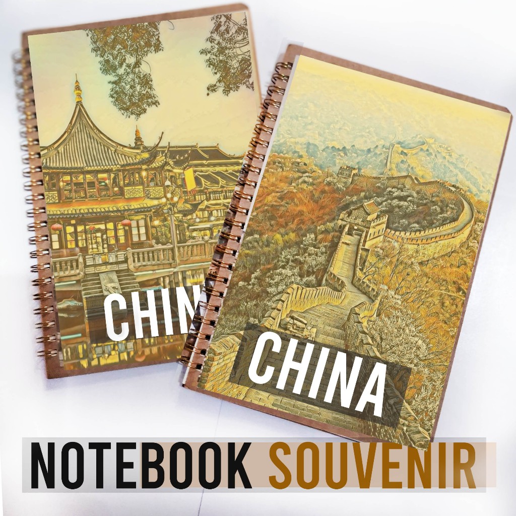 Notebook A5 China Beijing Buku Nota Souvenir Gift Journal | Shopee Malaysia