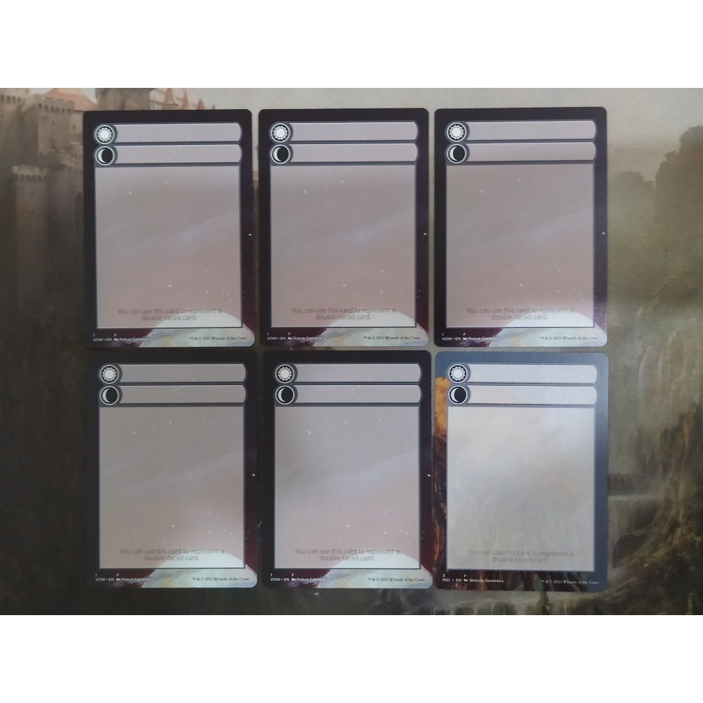 Magic The Gathering DFC Helper Cards (MTG TCG) | Shopee Malaysia