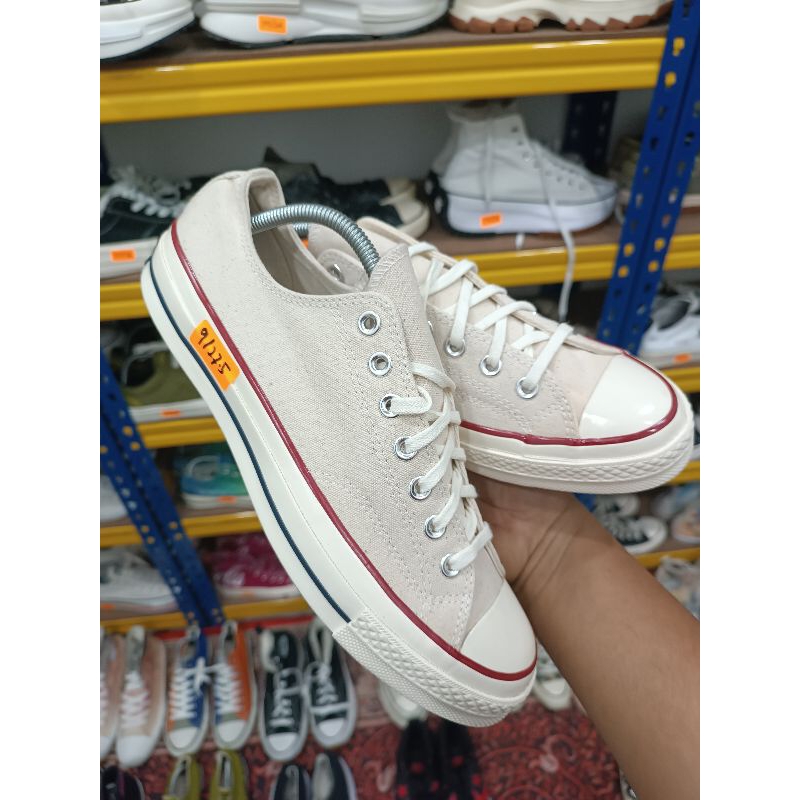9UK Converse Chuck 70 Low Top - White (USED) | Shopee Malaysia