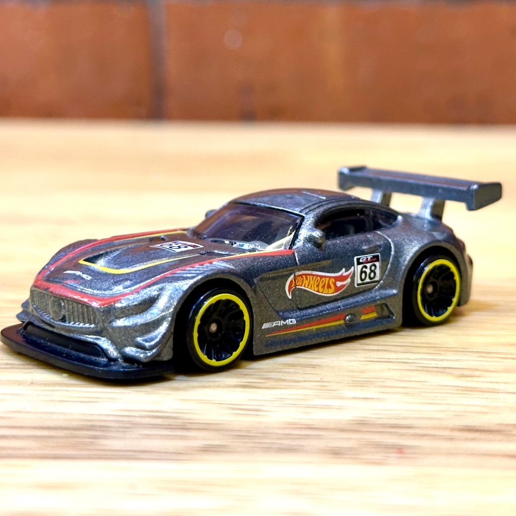 Hot Wheels Diecast 1/64 Scale - ‘16 Mercedes-AMG GT3 (Loose) | Shopee ...