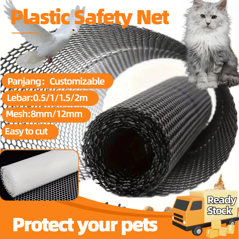 Plastic Safety Net 0.5m/1m/2m/Balcony Railing Protection Net/Plastik ...