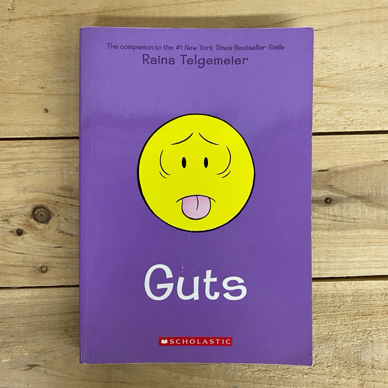 Graphic Novel : Guts by Raina Telgemeier (Preloved) | Shopee Malaysia