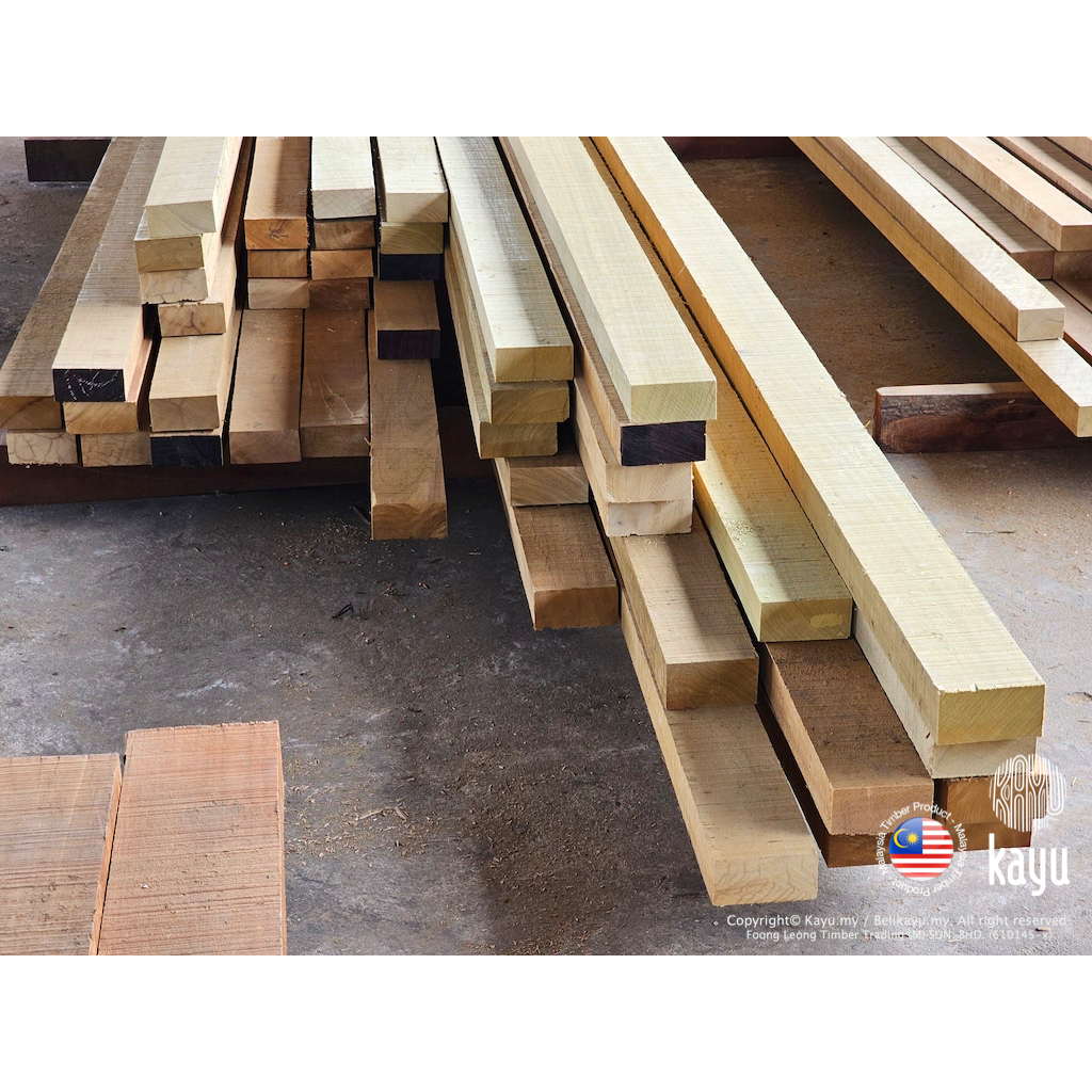 Kayu Chengal Solid Wood 2" x 4" (10 ft) | Shopee Malaysia