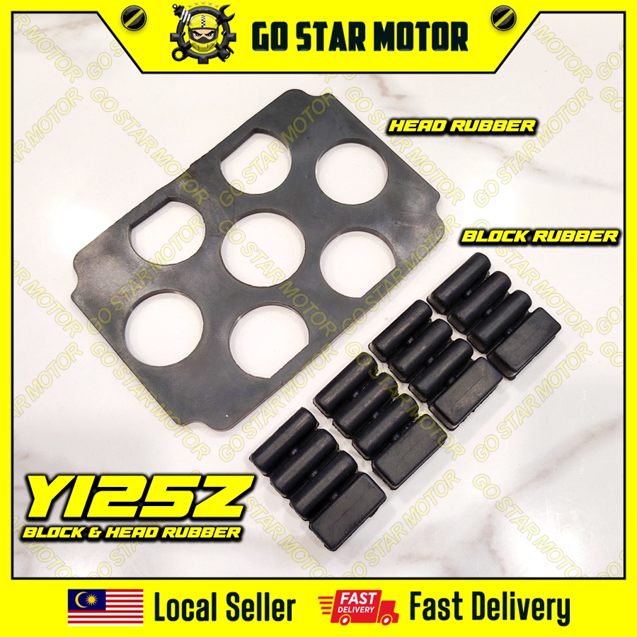YAMAHA Y125 Y125Z Y125ZR 125Z 125ZR CYLINDER BLOCK HEAD PAD RUBBER ...