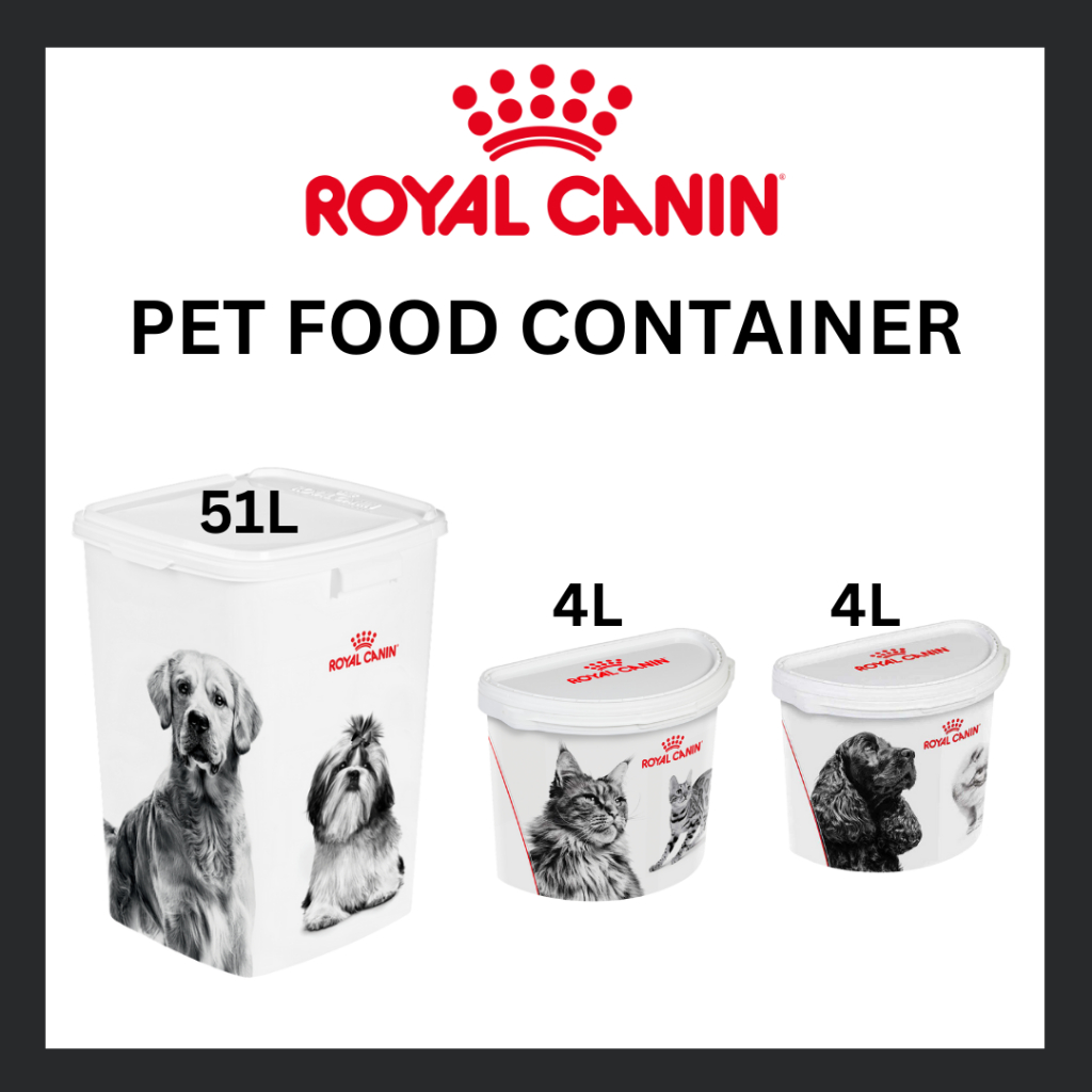 Royal Canin pet food container (limited edition) [SOME CONTAINER HAVE ...