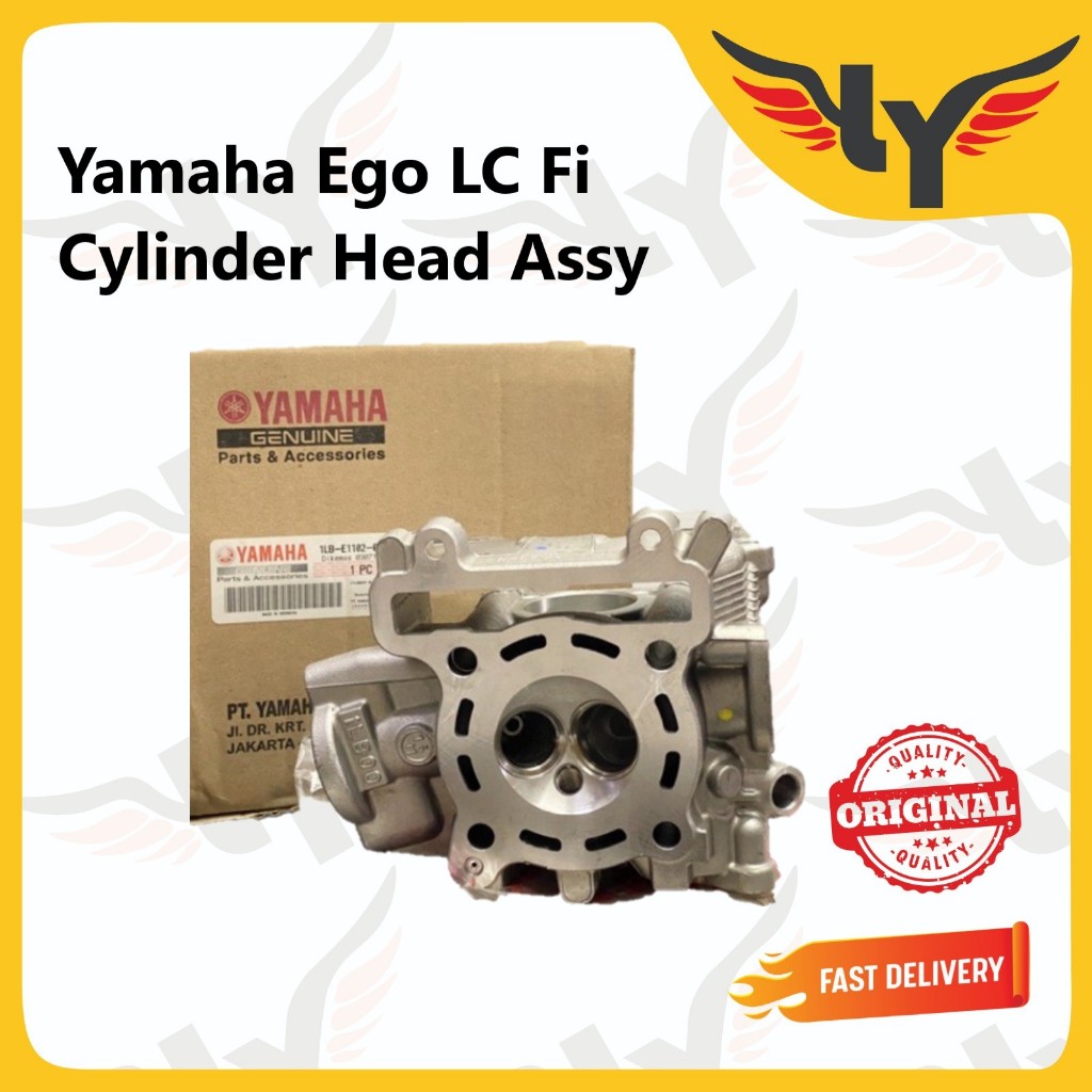 Yamaha Ego LC Fi Fuel Injection Cylinder Head Assy - 1LB-E1102-00 (100% ...