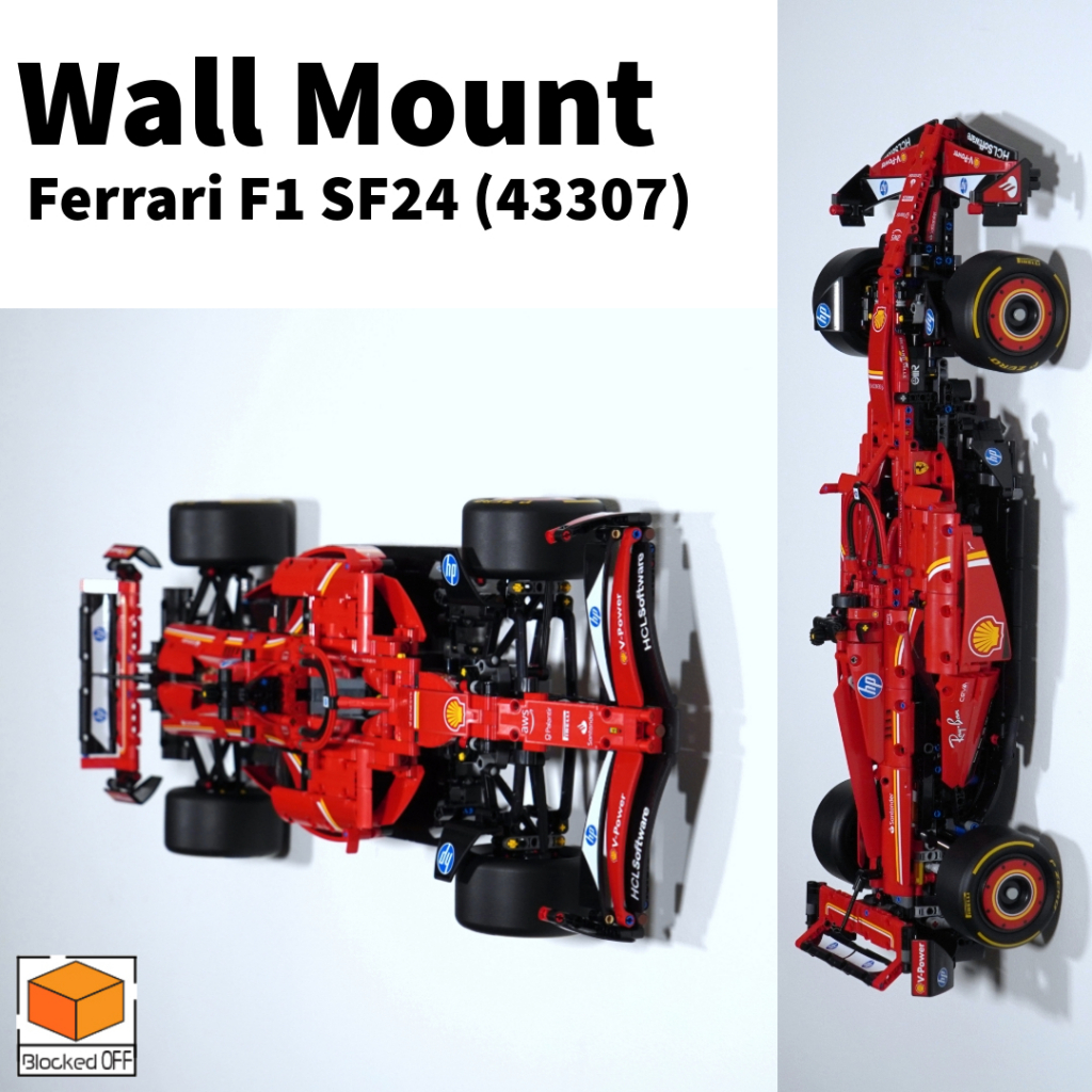 Flush Wall Mount For Lego Technic Ferrari F1 SF24 (42207) | Shopee Malaysia
