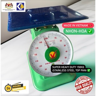 ORIGINAL !!! 150kg NHON HOA Mechanical scale / 150kg NHON HOA Penimbang ...