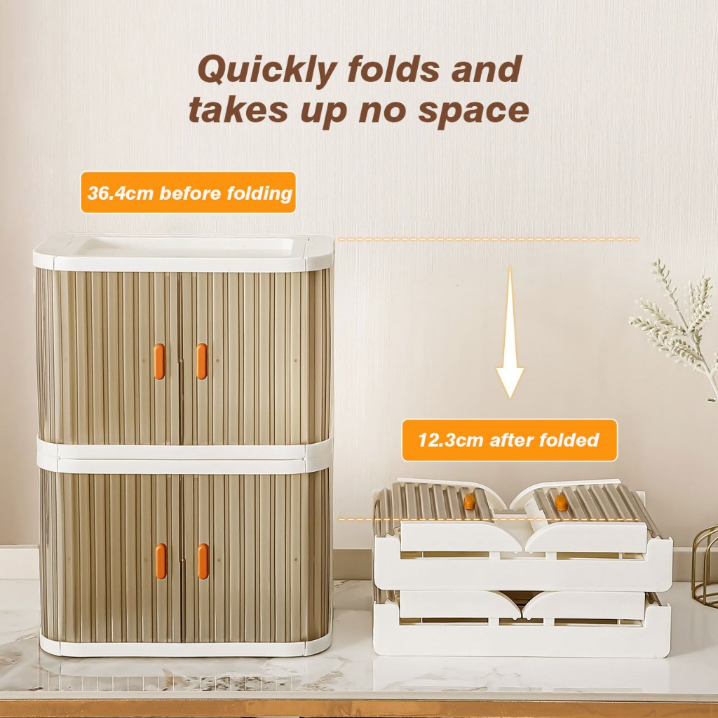 [1PC] Innohut Multi-Functions Stackable Storage Box Drawer Organizer ...