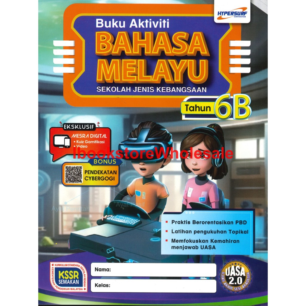 HYPERSURF BUKU AKTIVITI BAHASA MELAYU TAHUN 6B | Shopee Malaysia