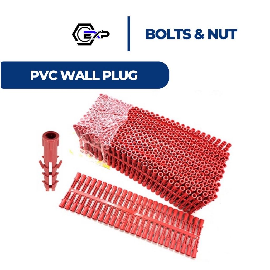 PVC WALL PLUG NYLON WING PLUG | Shopee Malaysia