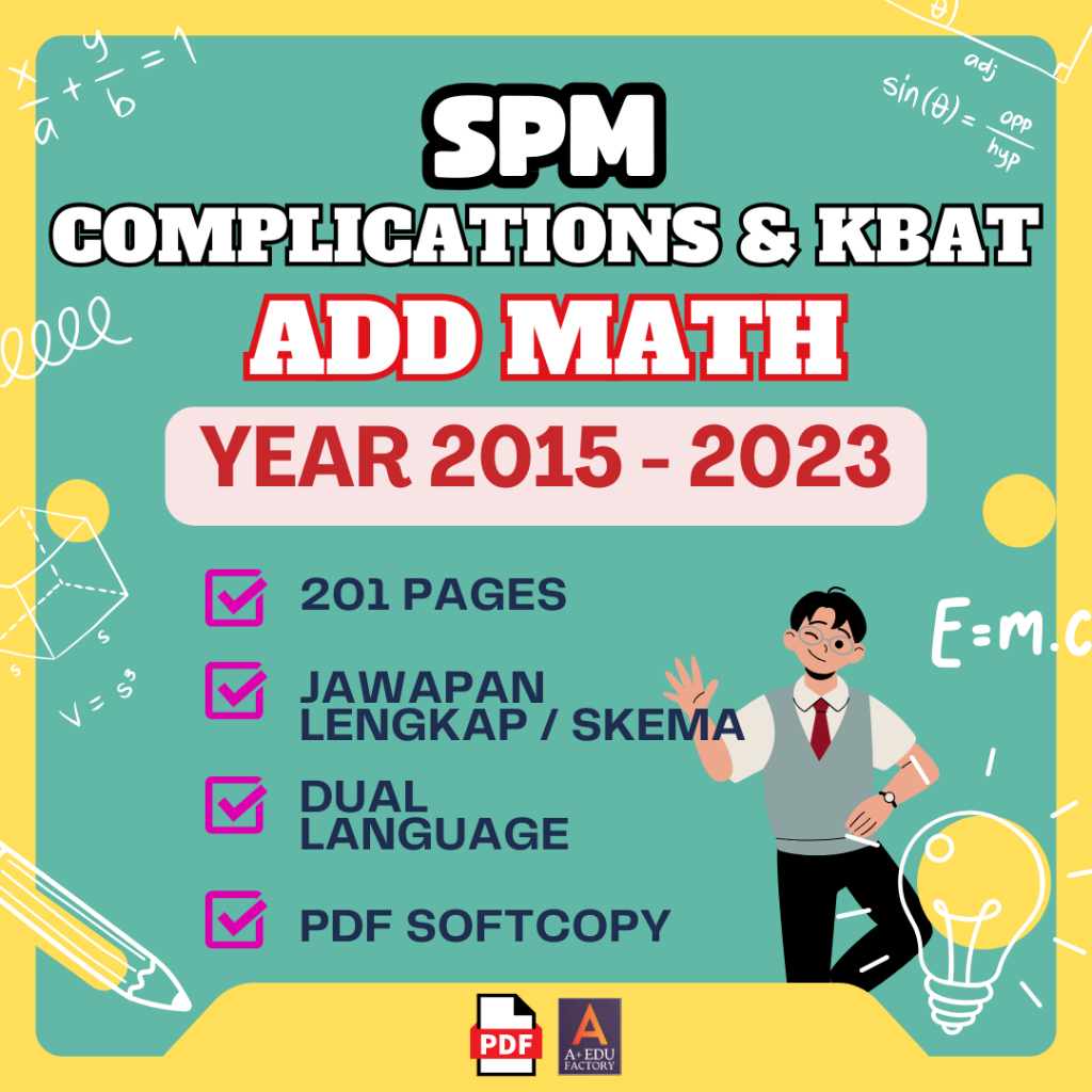 [📚PDF] COMPLICATION AND KBAT ADD MATH 2015 - 2023 [SPM] KOMPILASI ...
