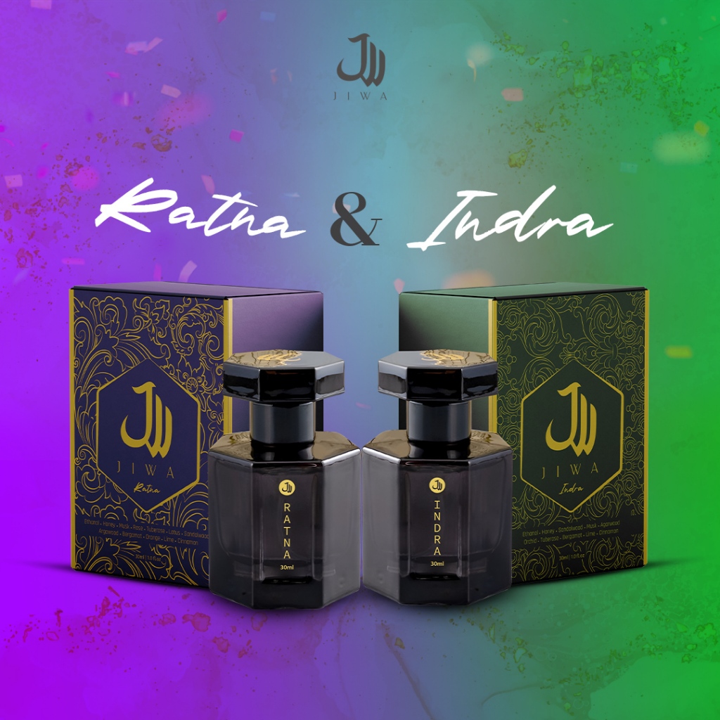 1 set EDP Indra 30ml & EDP Ratna 30ml Jiwa Wangian Klasik- perfume ...