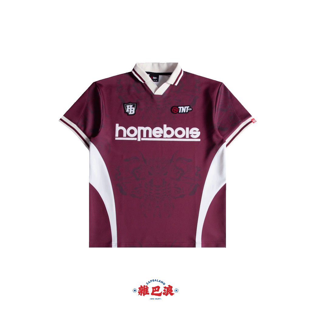 Zapbalang Mini Mart: Tntco | Homebois - Solitary Jersey (Maroon/Beige ...