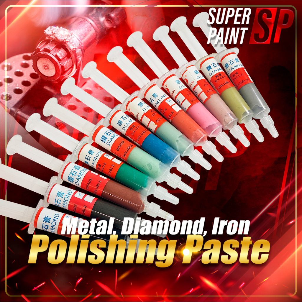Diamond Abrasive Paste Polishing Lapping Paste Compound Syringes ...