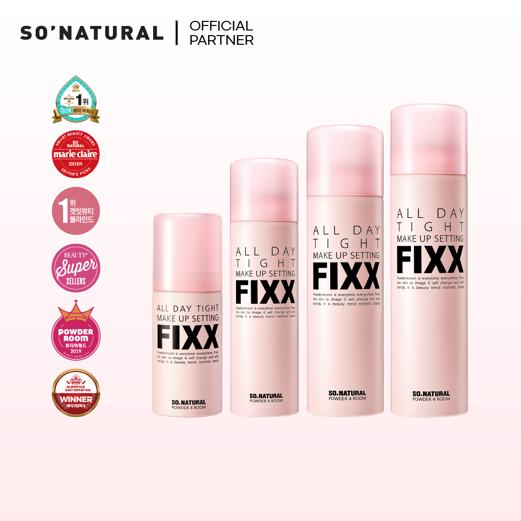 Sonatural All Day Tight Make Up Setting FIXX Aerosol/Mist (35/75/120ml ...