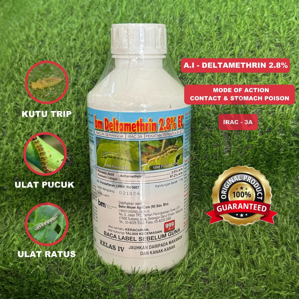 Racun serangga deltamethrin decis ulat pucuk kutu trip | Shopee Malaysia