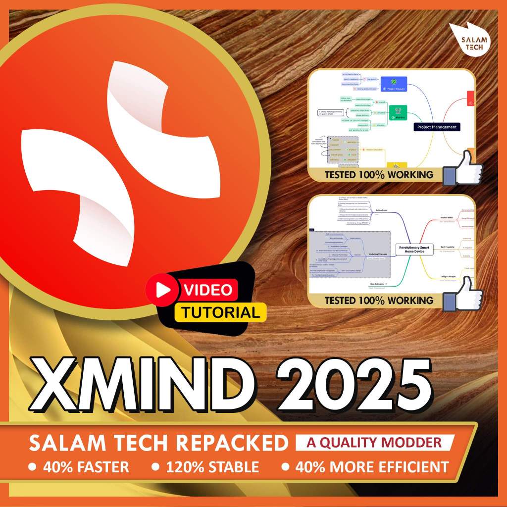 XMind v25⚡ LIFETIME PREMIUM ⚡ LIFETIME ACTIVATED ⚡ GOOD SUPPORT ...