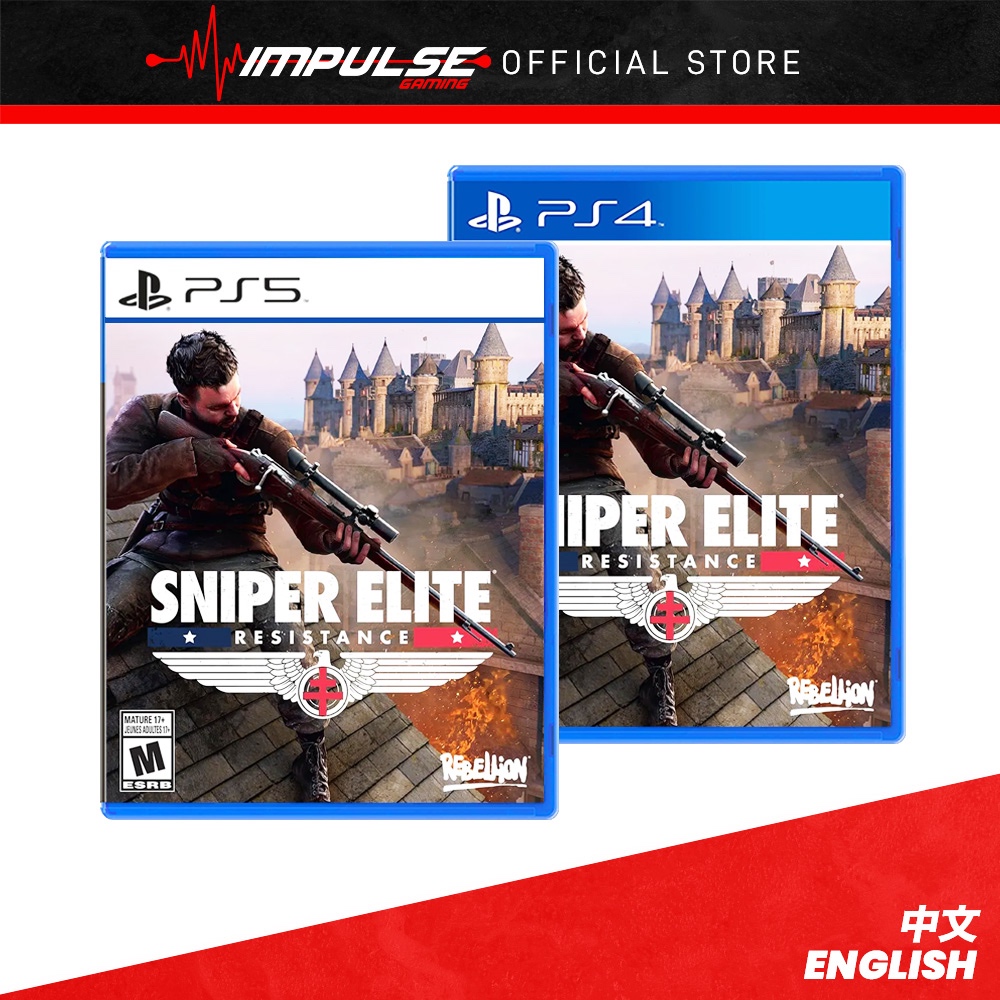 PS5 Sniper Elite: Resistance Standard / Deluxe Edition Chi/Eng Version ...