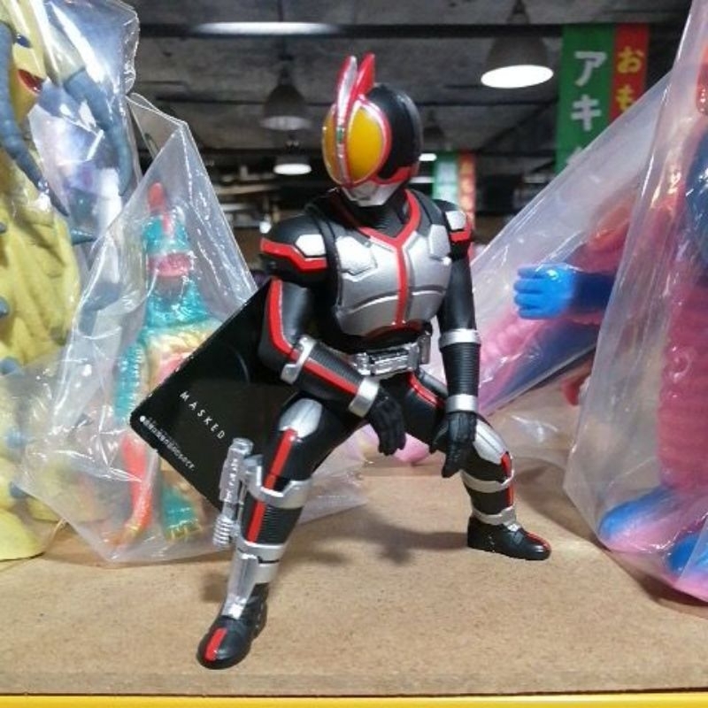 Sofubi Sofvi Sculpture Studio Masked Rider Faiz | Shopee Malaysia