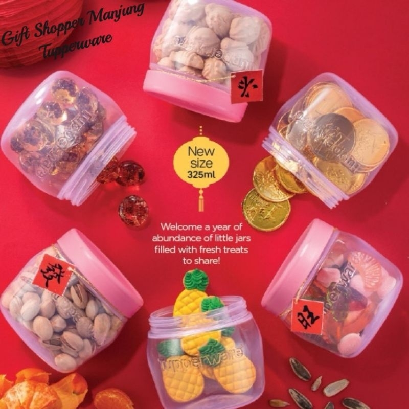 Tupperware Universal Jar 325ml, 550ml & 825ml | Shopee Malaysia