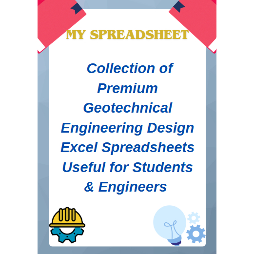 Collection of Premium Geotechnical Engineering Design Excel ...