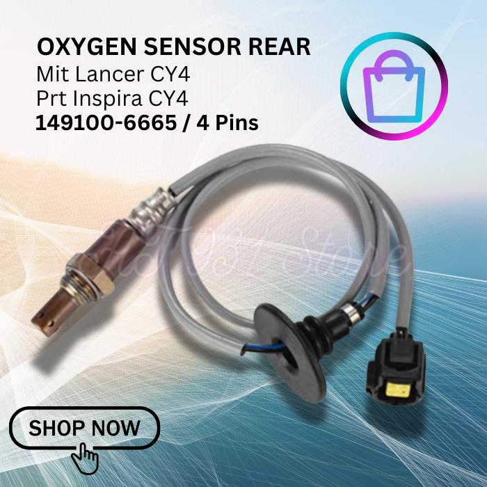 MITSUBISHI LANCER CY4A, PROTON INSPIRA REAR O2 REAR EXHAUST OXYGEN SENSOR 149100-6665 | Shopee ...