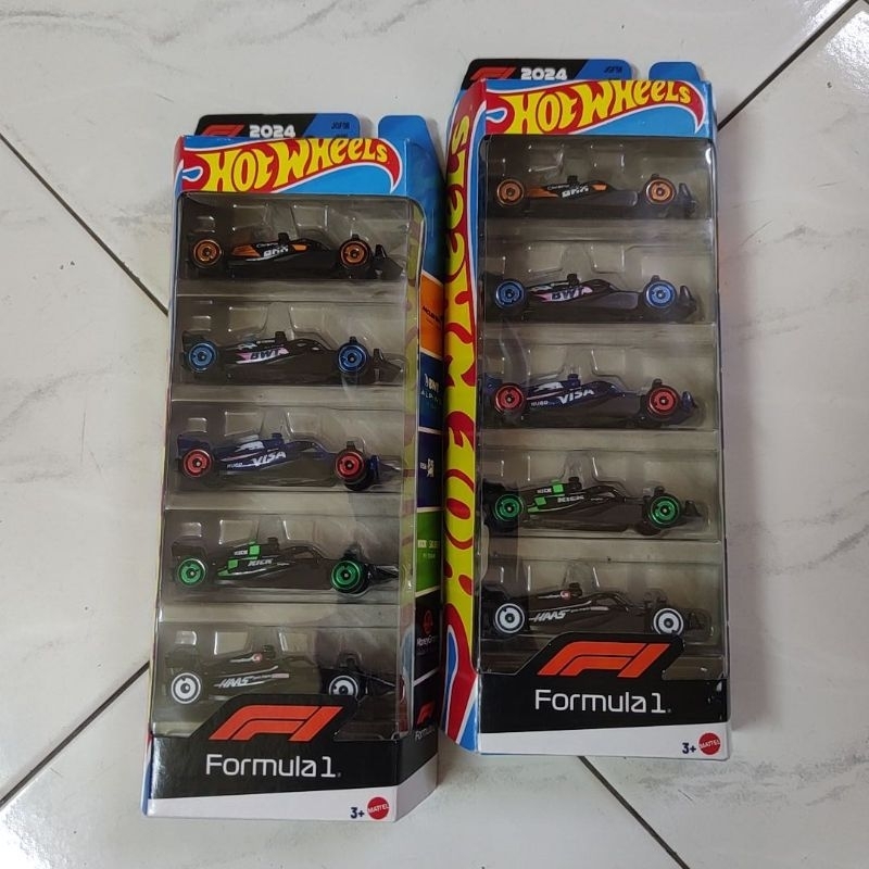 hotwheels 5 pack f1 formula 1 2024 JGF58 mclaren alpine redbull ...