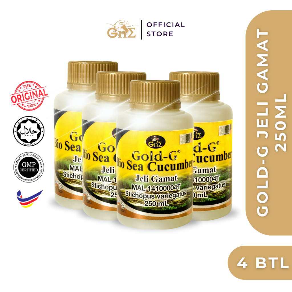 Gold-G ® Jeli Gamat Bio Sea Cucumber 金牌海参精华液 (250ml) | Shopee Malaysia
