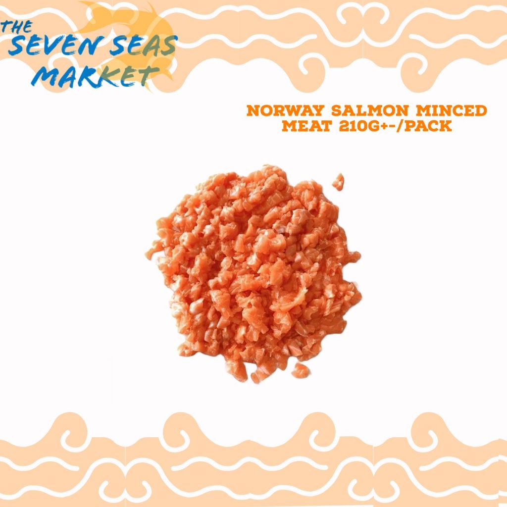 Norway Salmon Minced Meat 挪威三文鱼肉碎 210g+-/pack | Shopee Malaysia