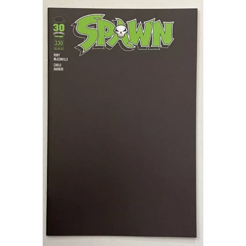 SPAWN BLANK COVER - Image Comics - Original - READY STOCK - Comic Book ...