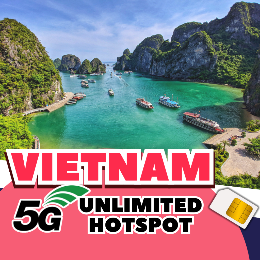 Vietnam SIM CARD 】【 Vinaphone / Viettel / Vietnamobile 】Travel Prepaid Sim Card 越南上网卡 Vietnam ...