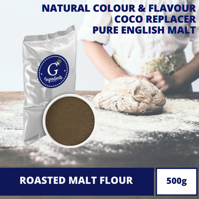 [UK] Roasted Malt Flour [Malted Barley, Cocoa Replacer, Chocolate ...
