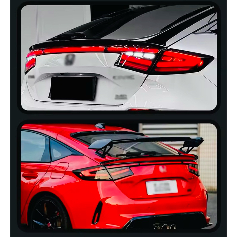 Honda Civic Hatchback FL5 2023 2024 2025 Taillight taillamp rear tail ...