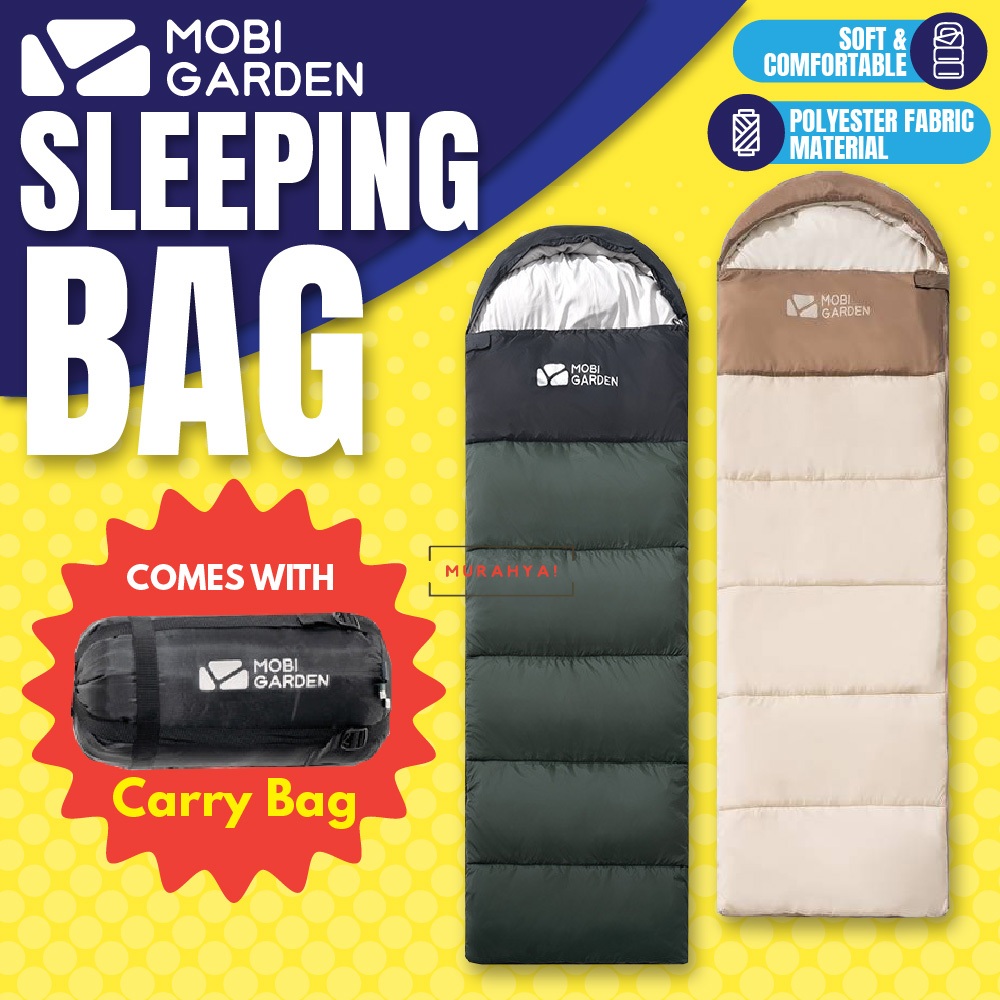 Mobi Garden Camping Sleeping Bag tebal Outdoor Camping pad beg tidur ...