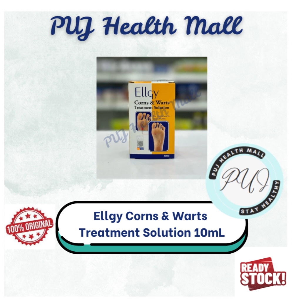 Ellgy Corns & Warts Treatment Solution 10mL | Shopee Malaysia