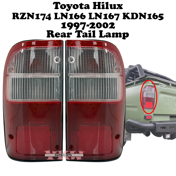 Toyota Hilux SR Turbo RZN174 LN166 LN167 KDN165 1997-2002 Rear Tail ...