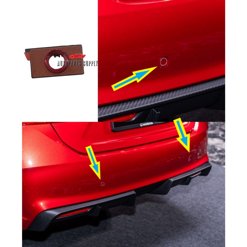 ORIGINAL HONDA CITY 2023 - 2025 CITY SEDAN GN2 GN3 REAR BUMPER SENSOR ...