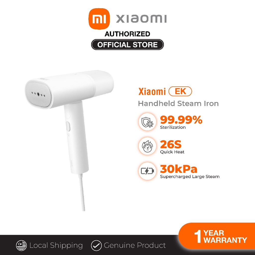 Xiaomi Handheld Steam Iron EK | Shopee Malaysia