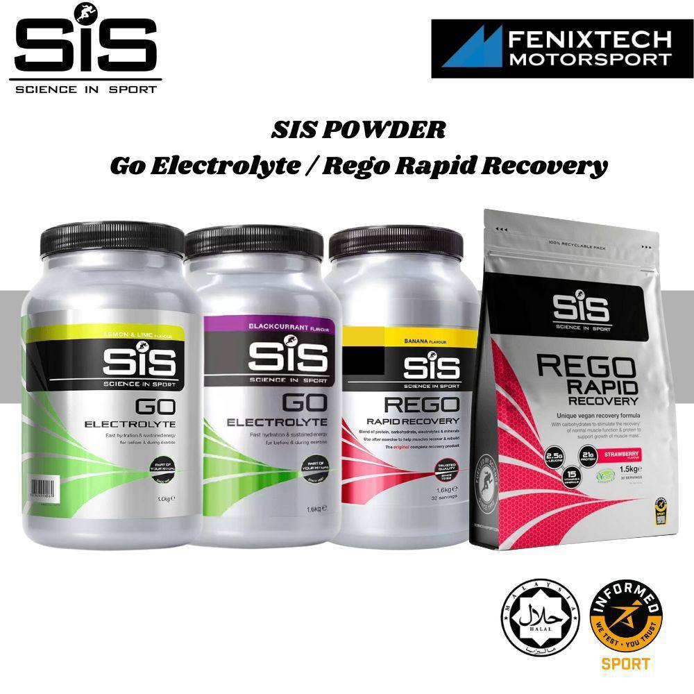 Science in Sport SIS Go Electrolyte / Rego Rapid Recovery Powder 500g/1 ...