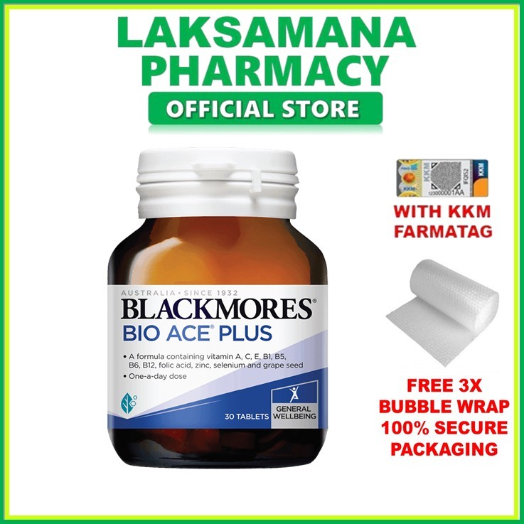 [EXP 07/2026] BLACKMORES BIO ACE PLUS (30's) | Shopee Malaysia