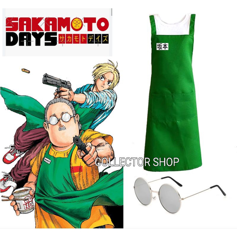 Anime Sakamoto Days Cosplay Set Apron Cheap Costumes | Shopee Malaysia