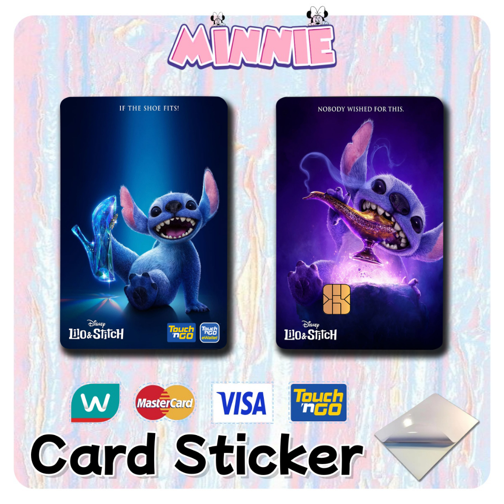 [ Stitch 史迪奇 ] Touch n Go Card Sticker TNG NFC Card / Watsons Card ...