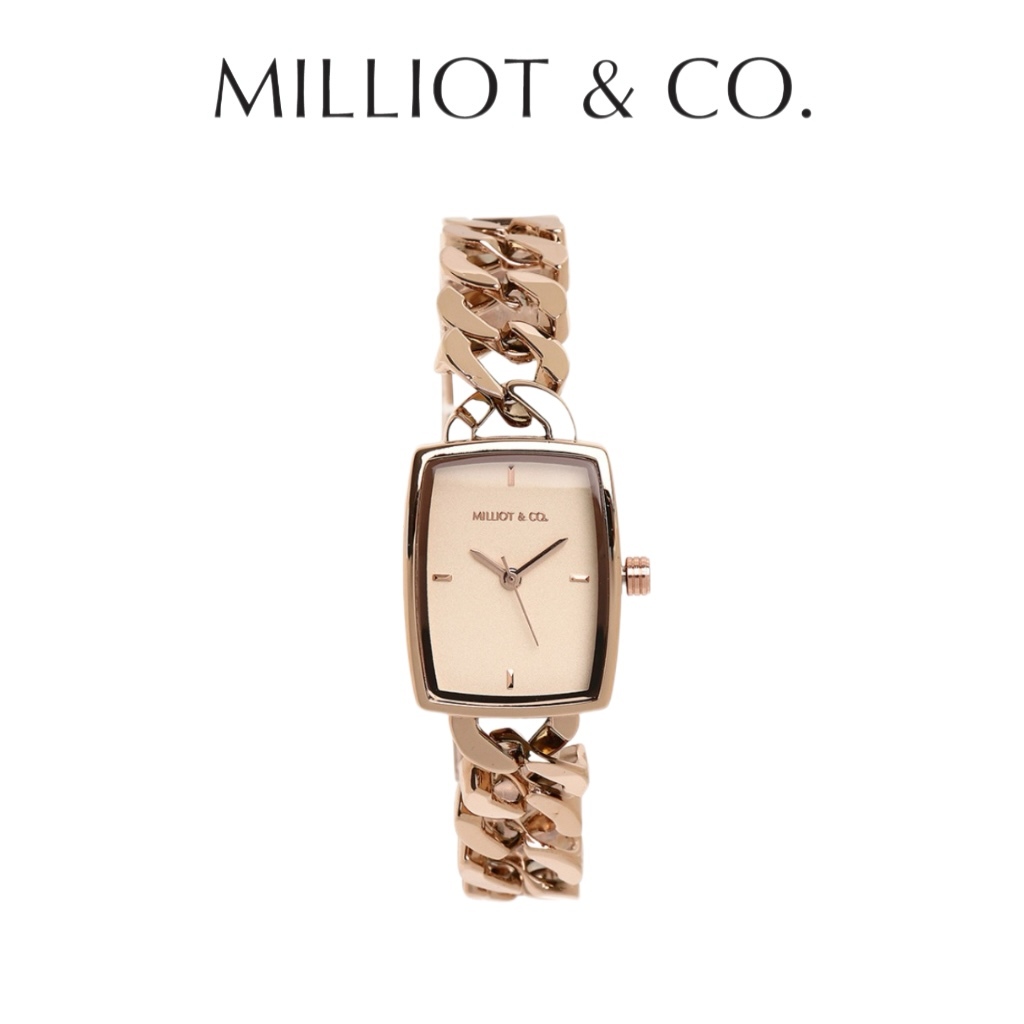 Milliot & Co Kayla Stainless Steel Analog Watch | Shopee Malaysia