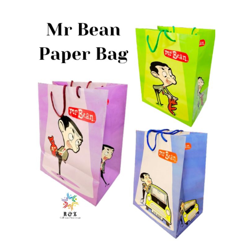 Mr Bean Paper Bag/ Beg Kertas Mr Bean | Shopee Malaysia