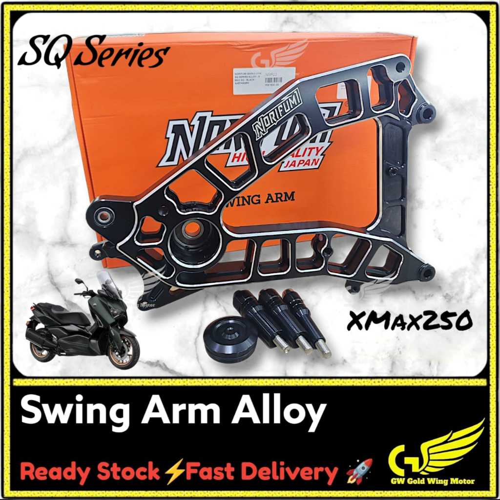 NORIFUMI SWING ARM ALLOY YAMAHA XMAX250 XMAX300 FORGED GOOD QUALITY ...