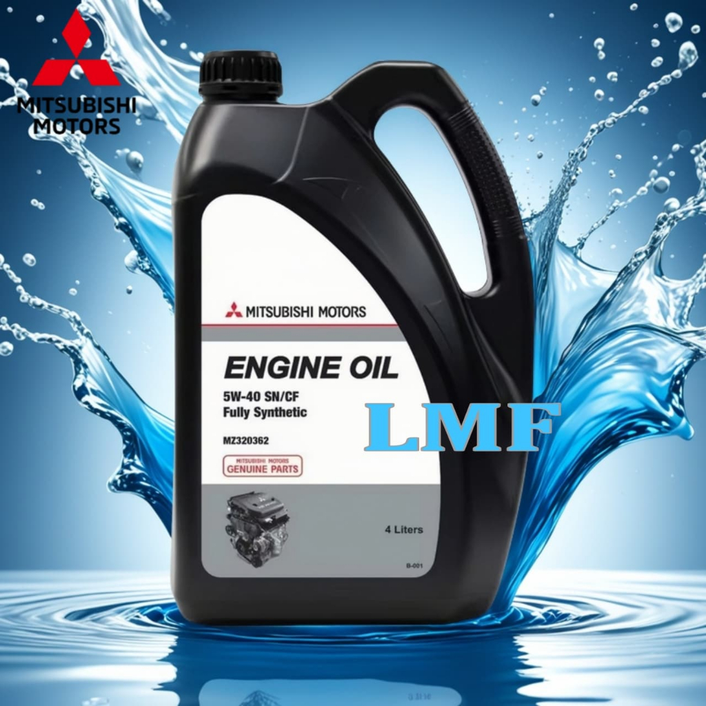Mitsubishi Fully Synthetic 5W40 SN/CF Engine Oil (4 Liter) Proton ...