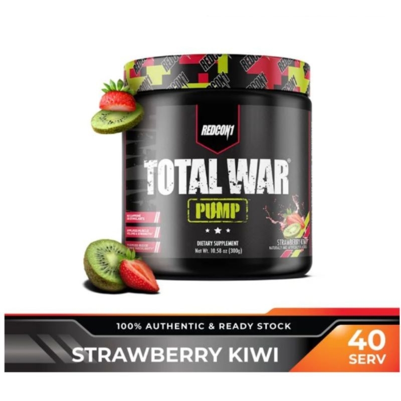 🎉 REDCON1 Total War PUMP. Non-Stim, Caffeine Free, Pre-Workout 40sv ...
