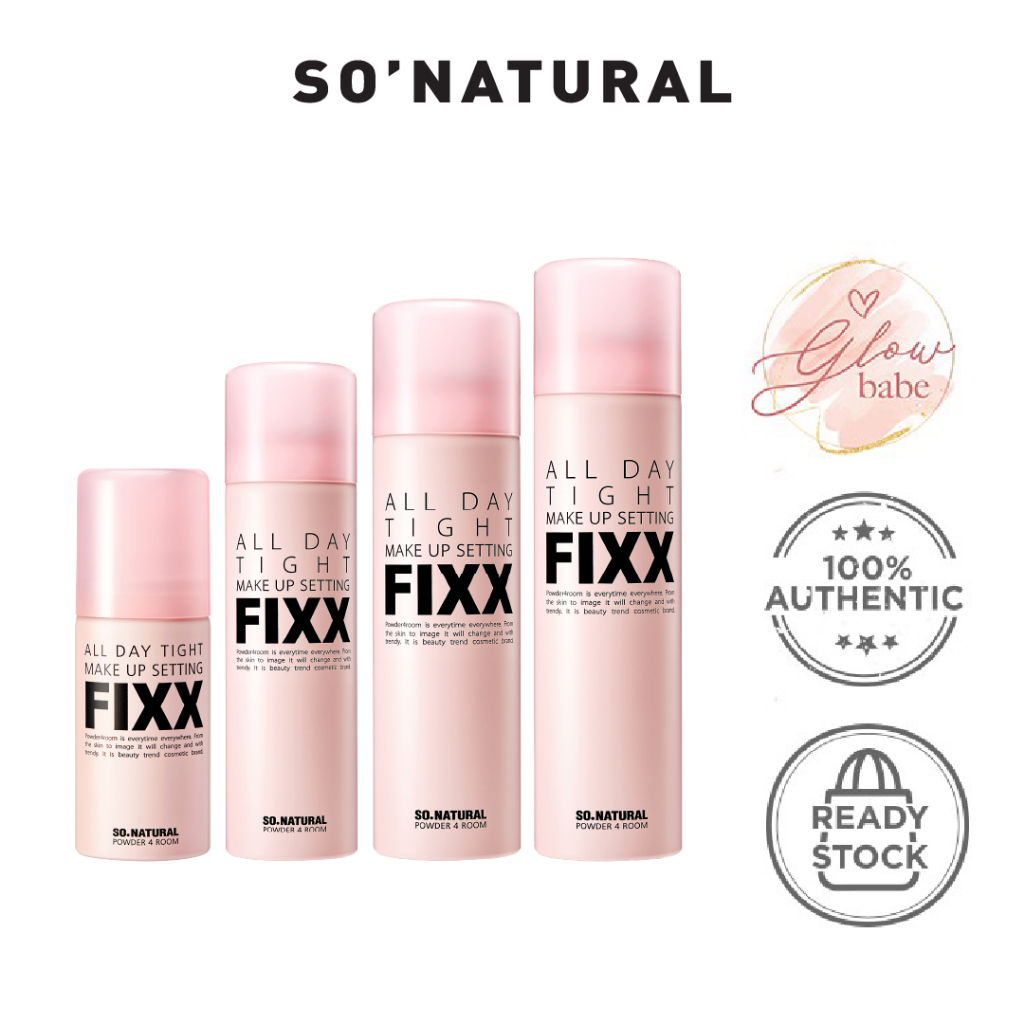 Sonatural All Day Tight Make Up Setting FIXX Aerosol/Mist (35/75/120ml ...