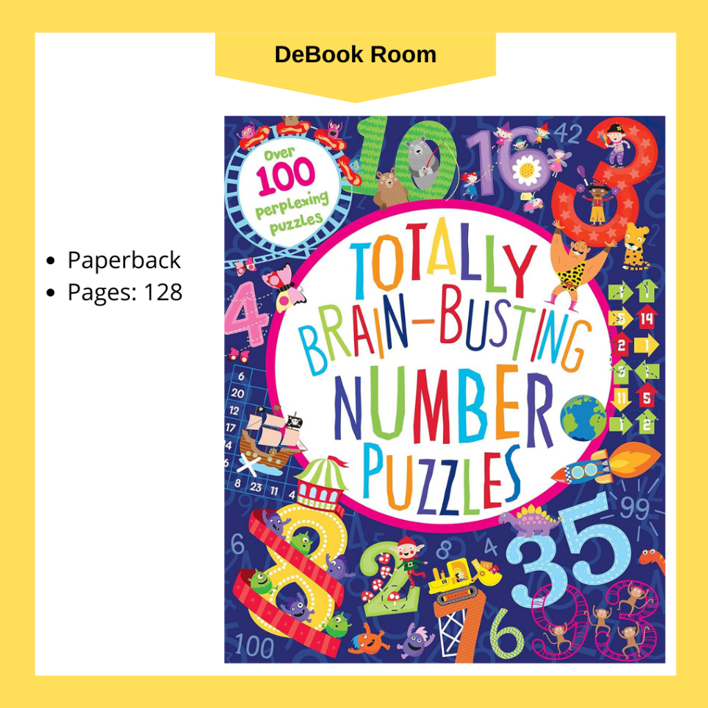 Totally Brain-Busting Number Puzzles (Children's Activity Book ...